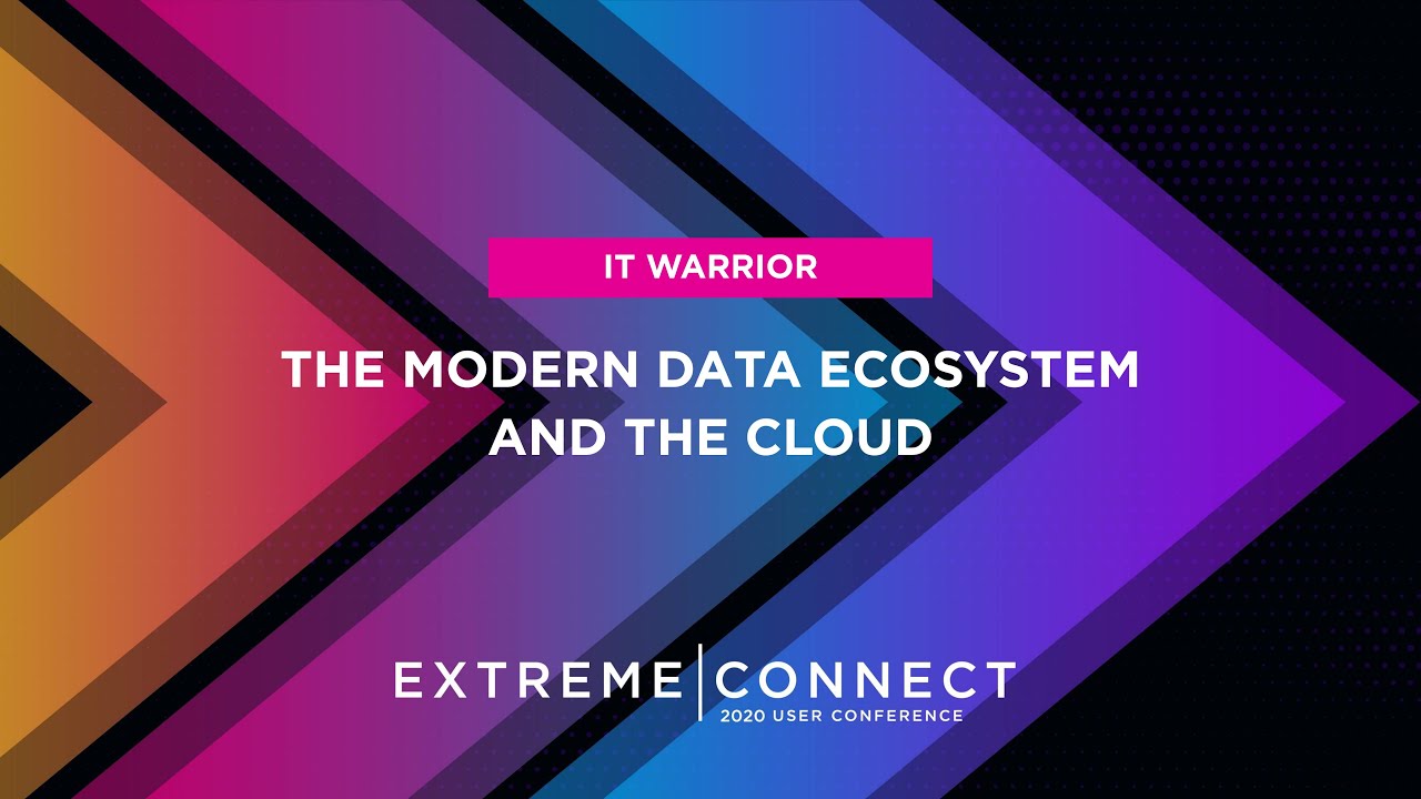 The Modern Data Ecosystem and the Cloud - YouTube