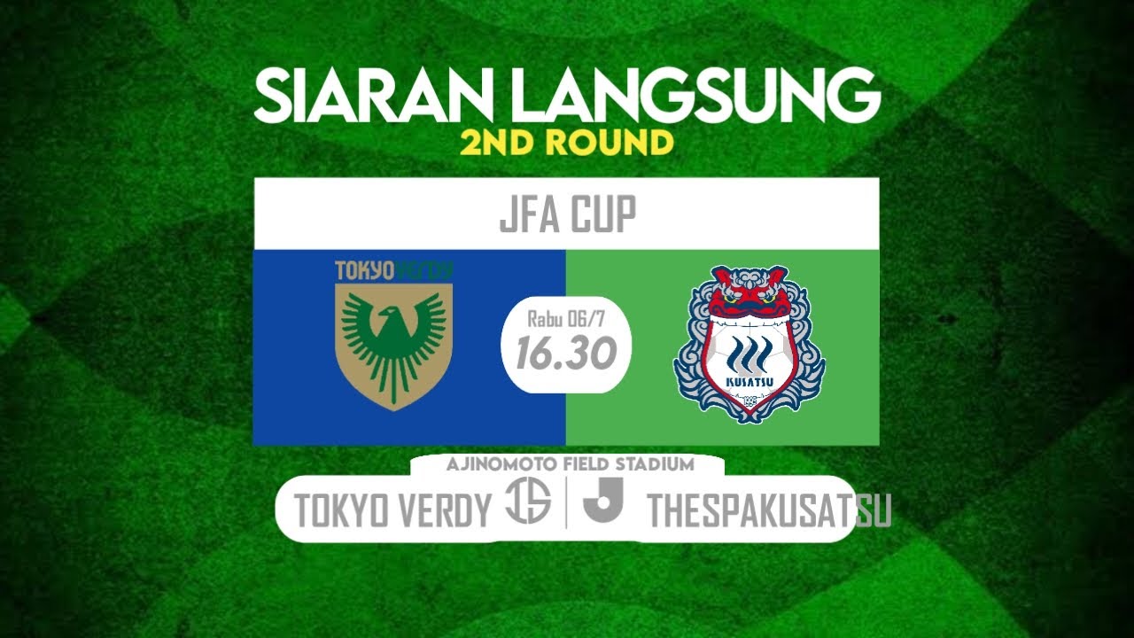 LIVE MATCH: Tokyo Verdy vs Thespakusatsu - YouTube