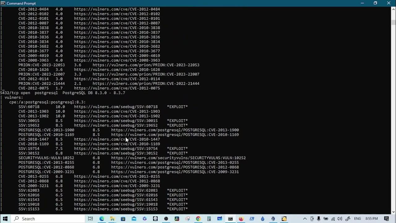 Scan for Every Possible Vulnerability on a Target System with Nmap - YouTube