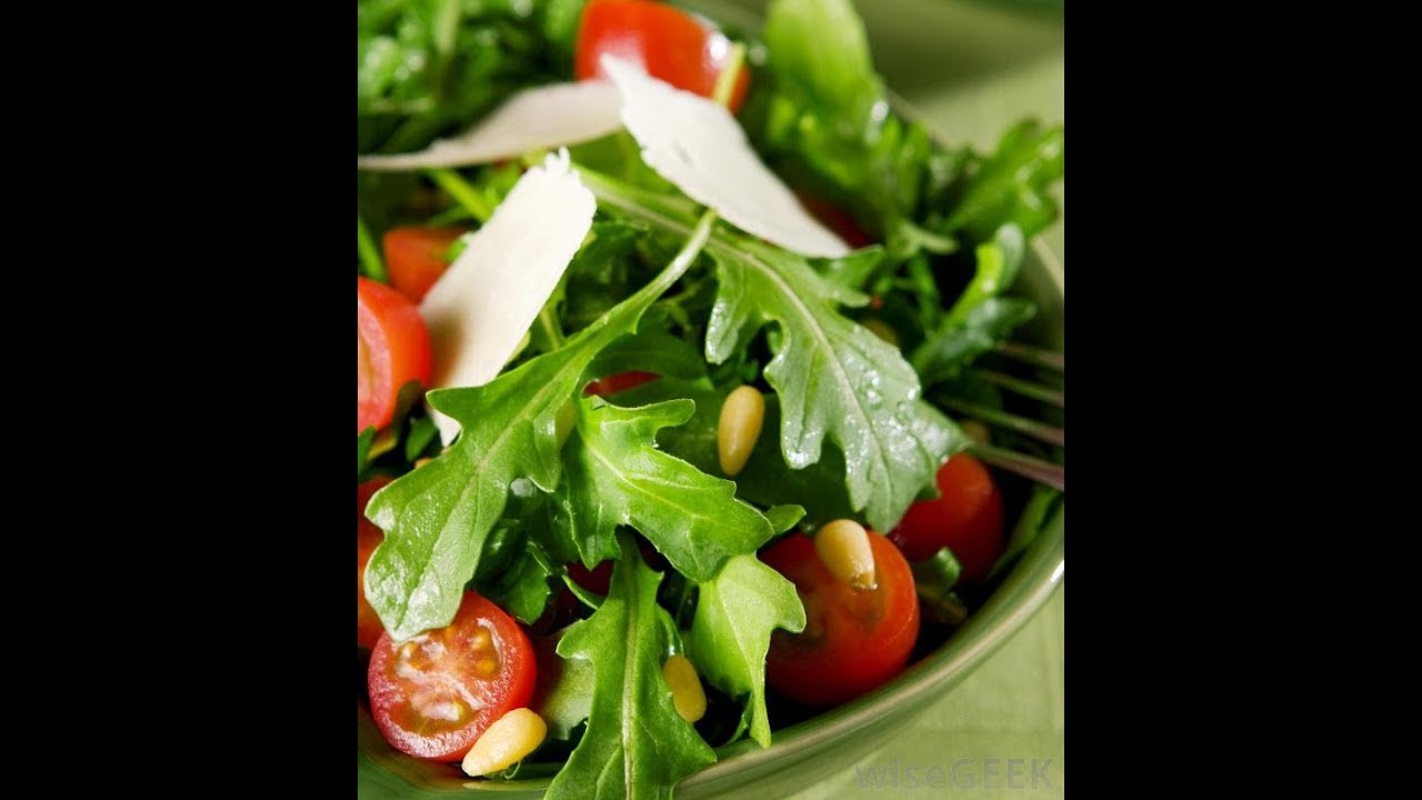 Roka Salatası NASIL YAPILIR? - salad king - small salad recipes - YouTube
