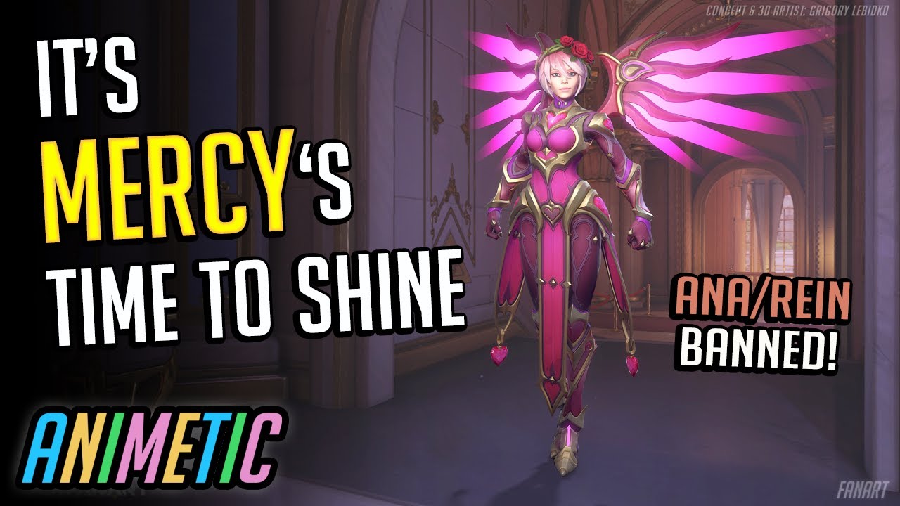 Ana/Rein banned? It's Mercy's time to shine! - Season 21 - Overwatch ...
