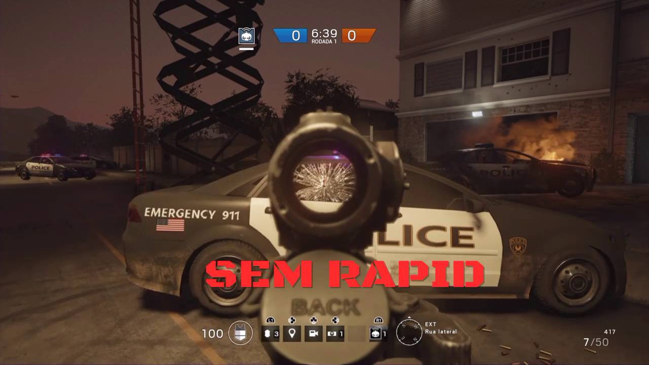 TESTANDO RAPID FIRE RAINBOW SIX(PS4) - YouTube