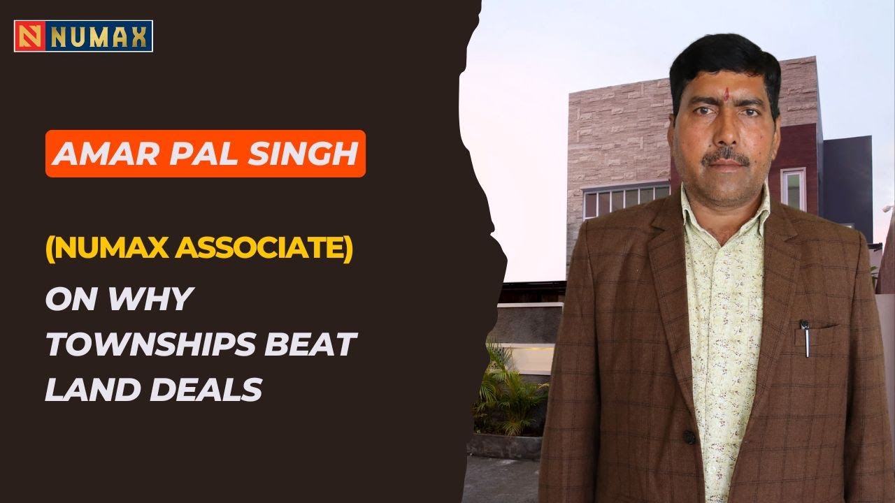 Amar Pal Singh (Numax Associate) On Why Townships Beat Land Deals - YouTube