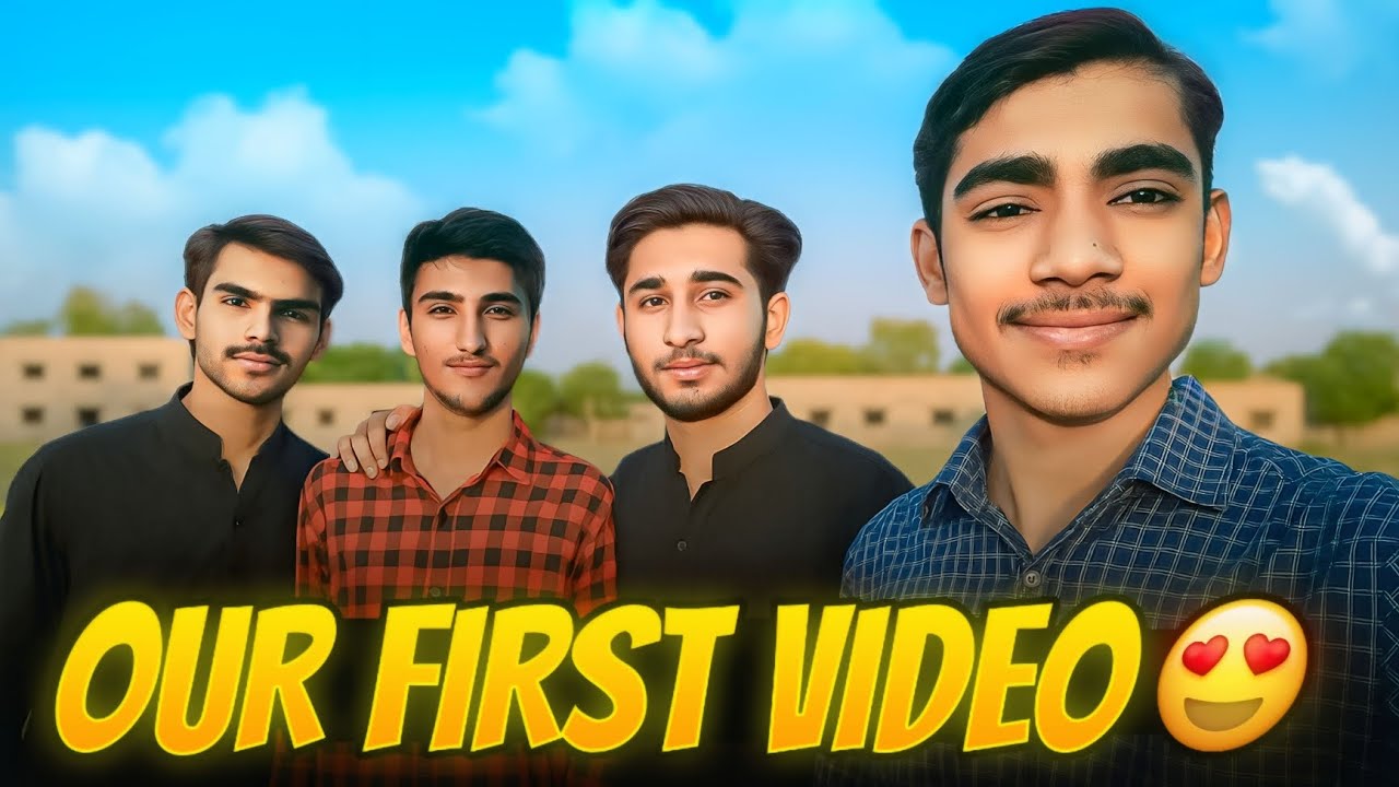 Our First Video 😍 ! - YouTube