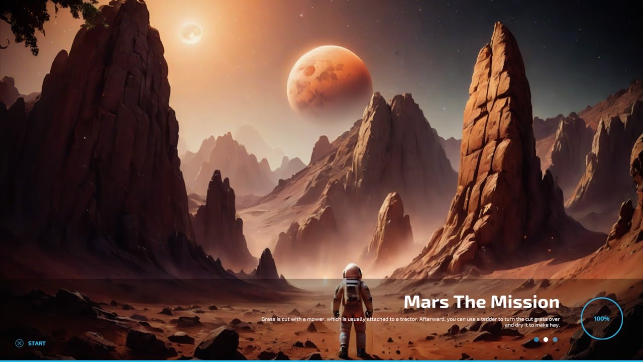 Farming Simulator 22: Farming on Mars! - YouTube