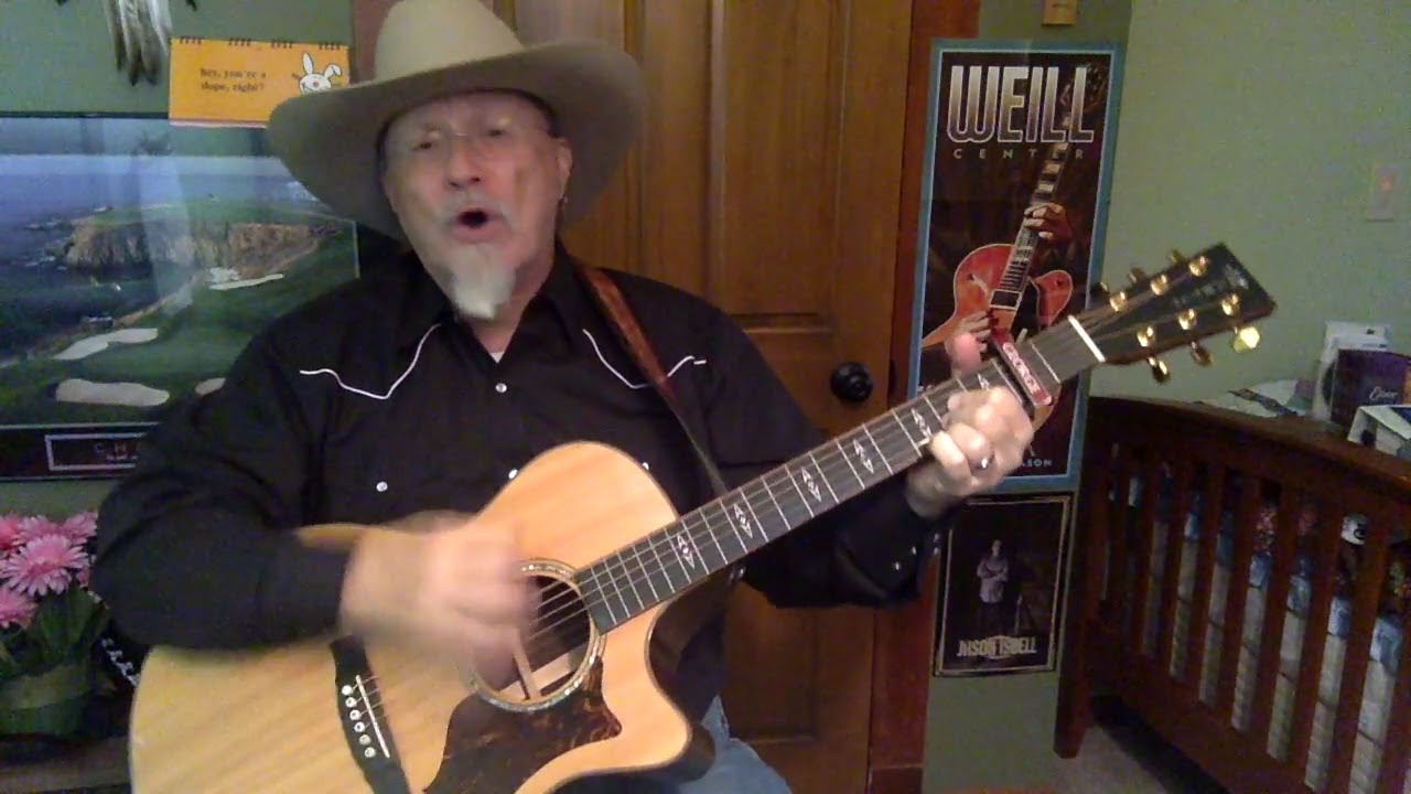 1306b - Adalida - George Strait cover - Vocals - Acoustic guitar ...