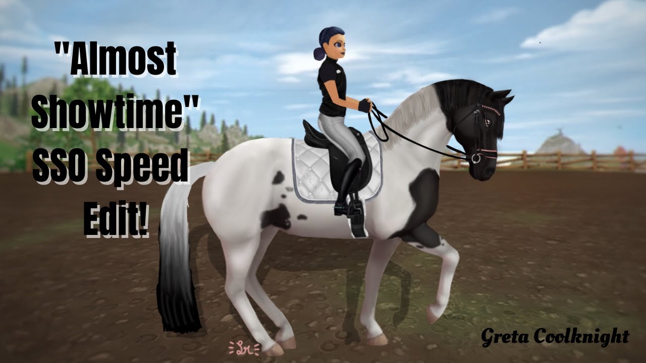 SSO Speed Edit- "Almost Showtime" || Star Stable - YouTube