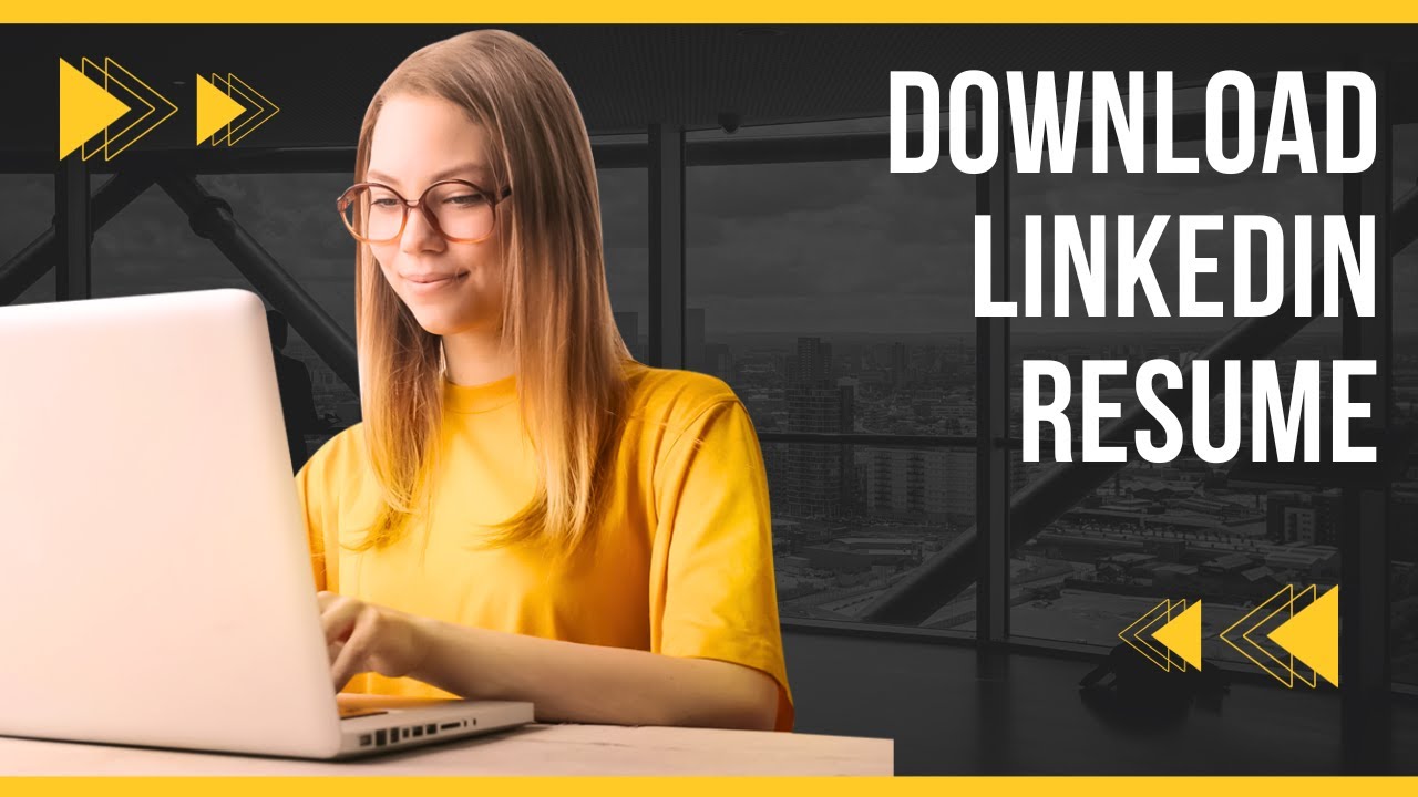 Get Your LinkedIn Resume in PDF Format: Easy Download Steps - YouTube