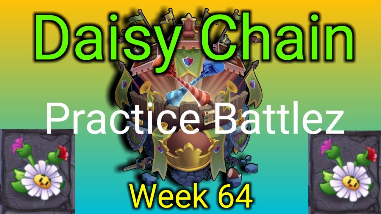 Daisy Chain Practice Battlez Wk 64 PVZ 2 Battlez - YouTube