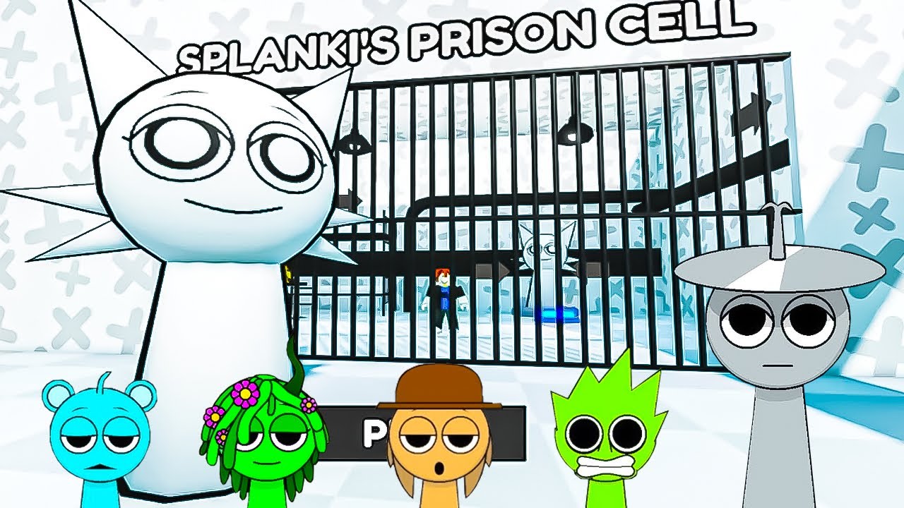 Sprunki Clukr Plays Wenda Sprunki Prison Run! Obby in Roblox - YouTube