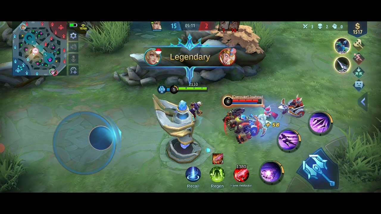 Main Mobile legend bang bang part 698 Ft @Leonni fa (Costum-Classic ...