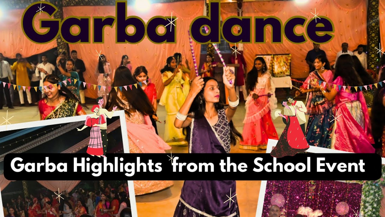 Garba Beats And Dandiya Twirls School Program 2024 Performance” Youtube