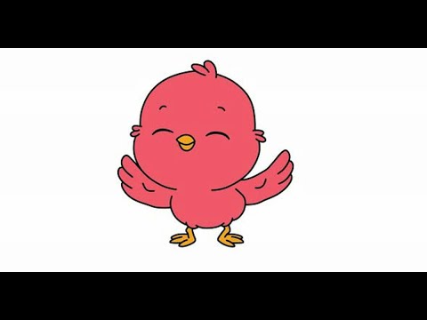 Animation of dancing red bird. | Motion Graphics template - Envato ...
