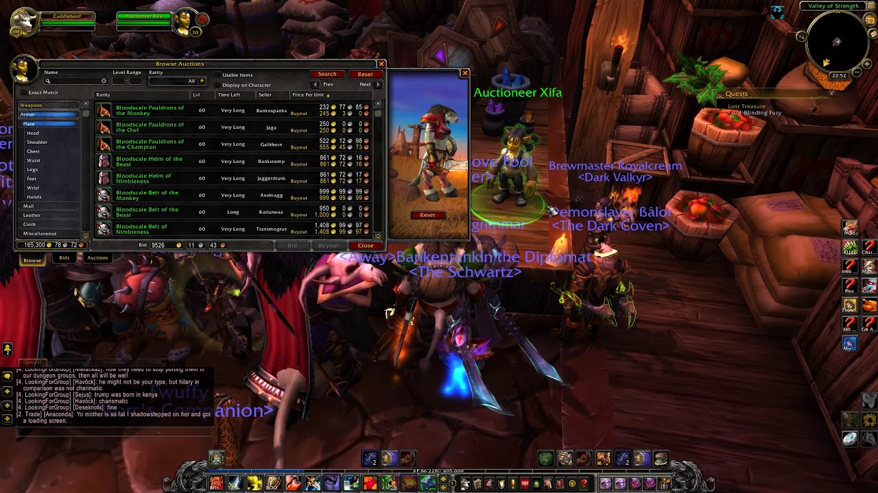 WoW: The Skimpy Bloodscale Armor Transmog - YouTube