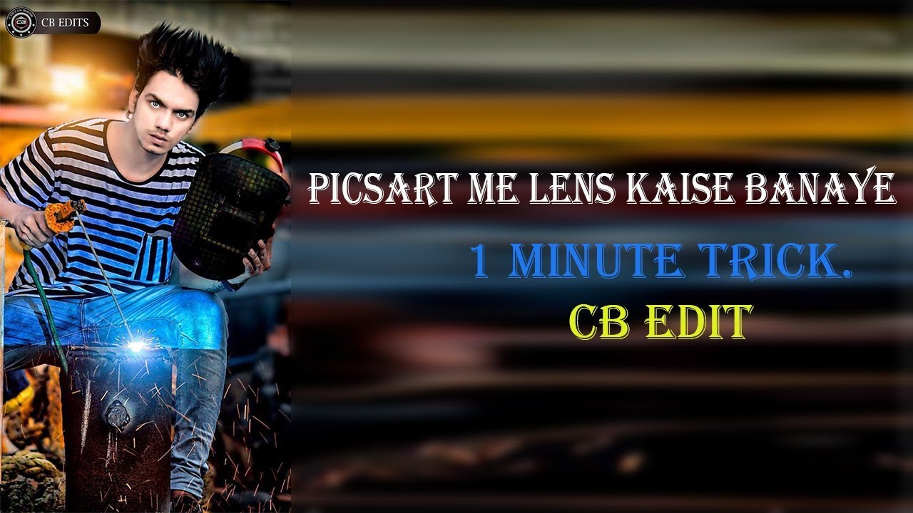 how to make eye lens in picsart / picsart eye lens / one minute trick ...