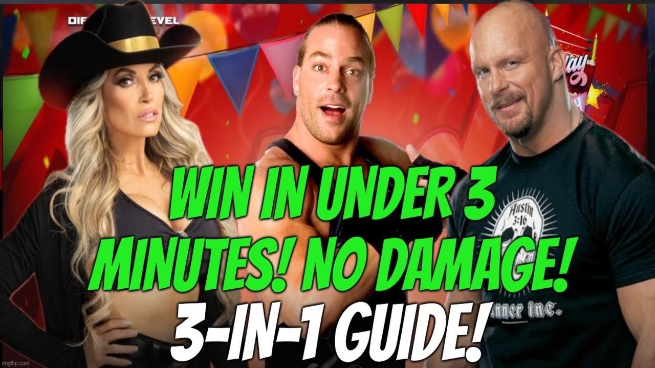 Easy Guide for Trish Stratus, RVD, and Stone Cold Birthday Bash Live ...