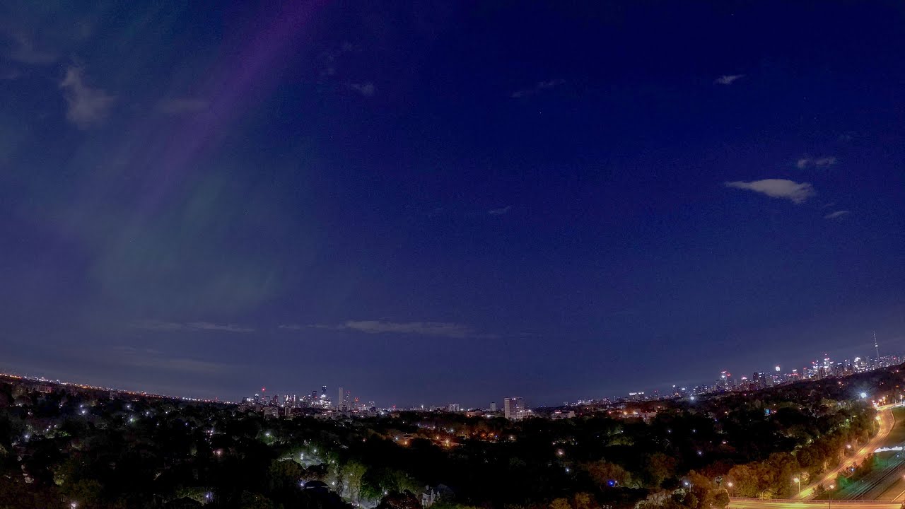 Northern Lights in Toronto | May,11,2024 | Aurora Borealis | Night ...