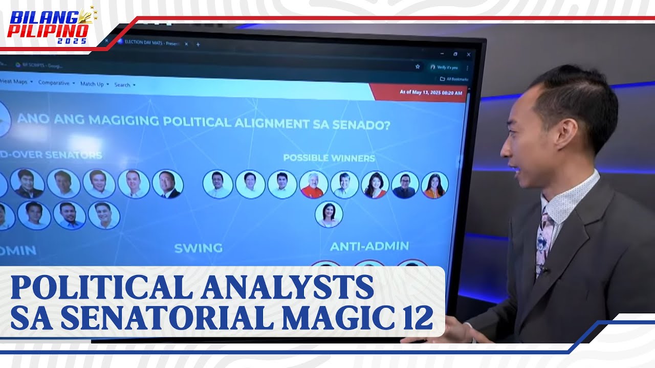 Ilang hindi nakapasok sa survey, nasa senatorial magic 12 - YouTube