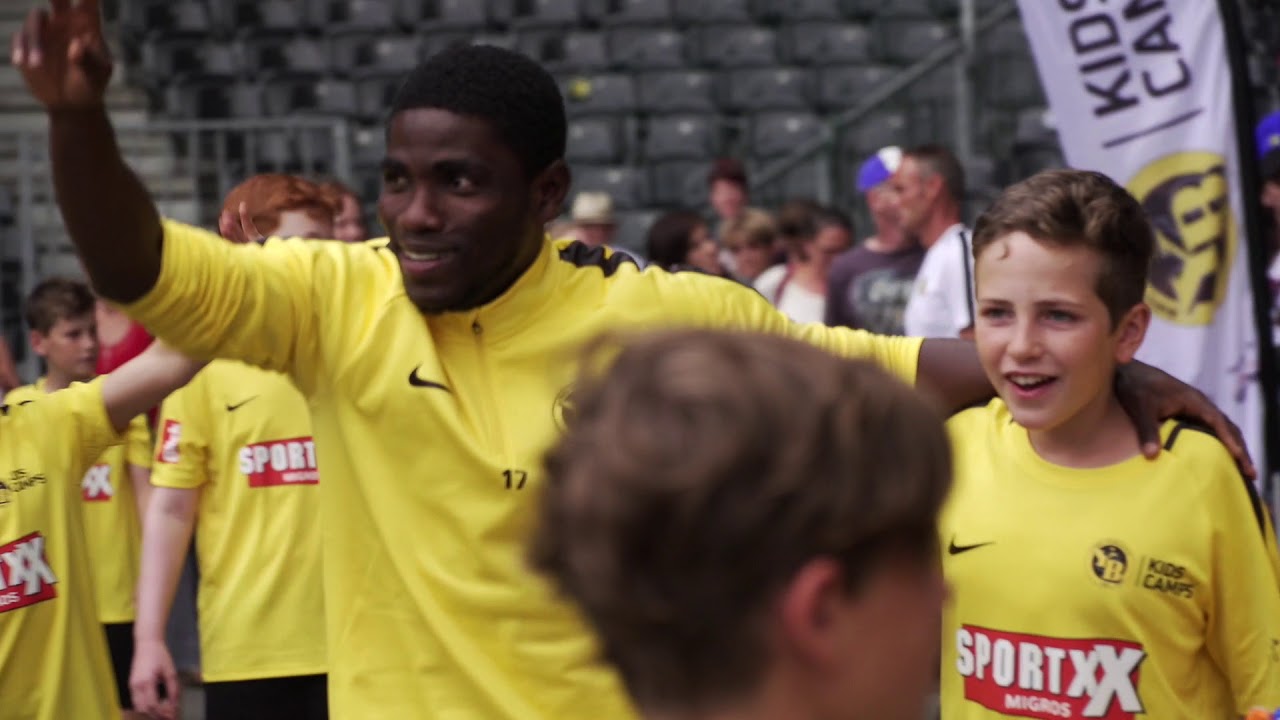 Impressionen vom YB Kids Camp 2018 auf der Allmend - YouTube