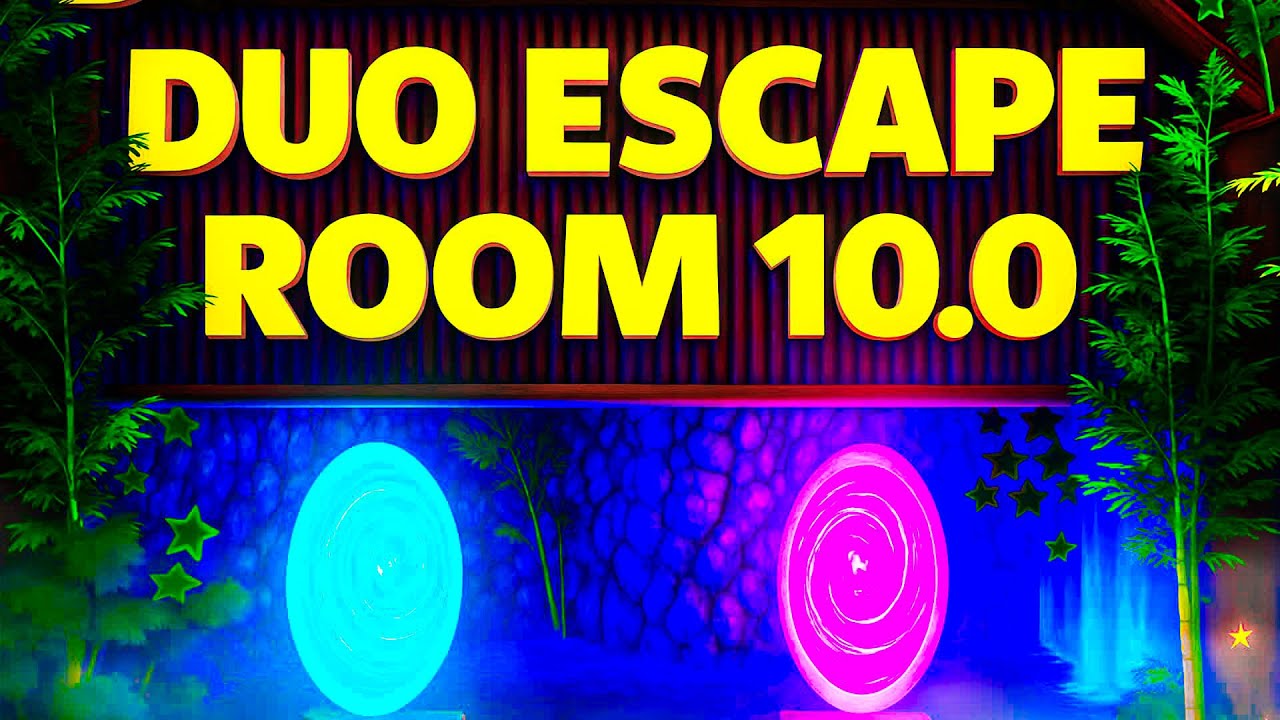 Duo Escape Room 10.0 All Levels Fortnite Tutorial - YouTube