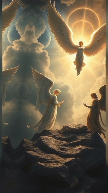 Two angels wait for your spirit when you are about to die #afterlife # ...
