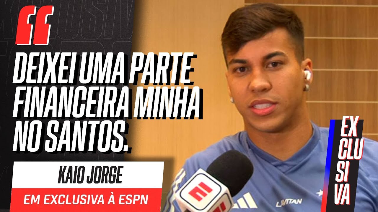 Fase no Cruzeiro, saída do Santos, paixão por cavalos e mais | Entrevista exclusiva com Kaio ...