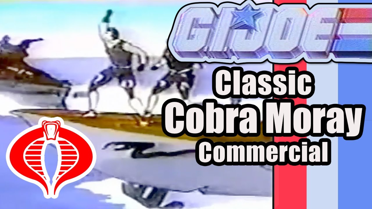 GI Joe Commercial | 1985 COBRA MORAY | Retro Toy Commercials # ...