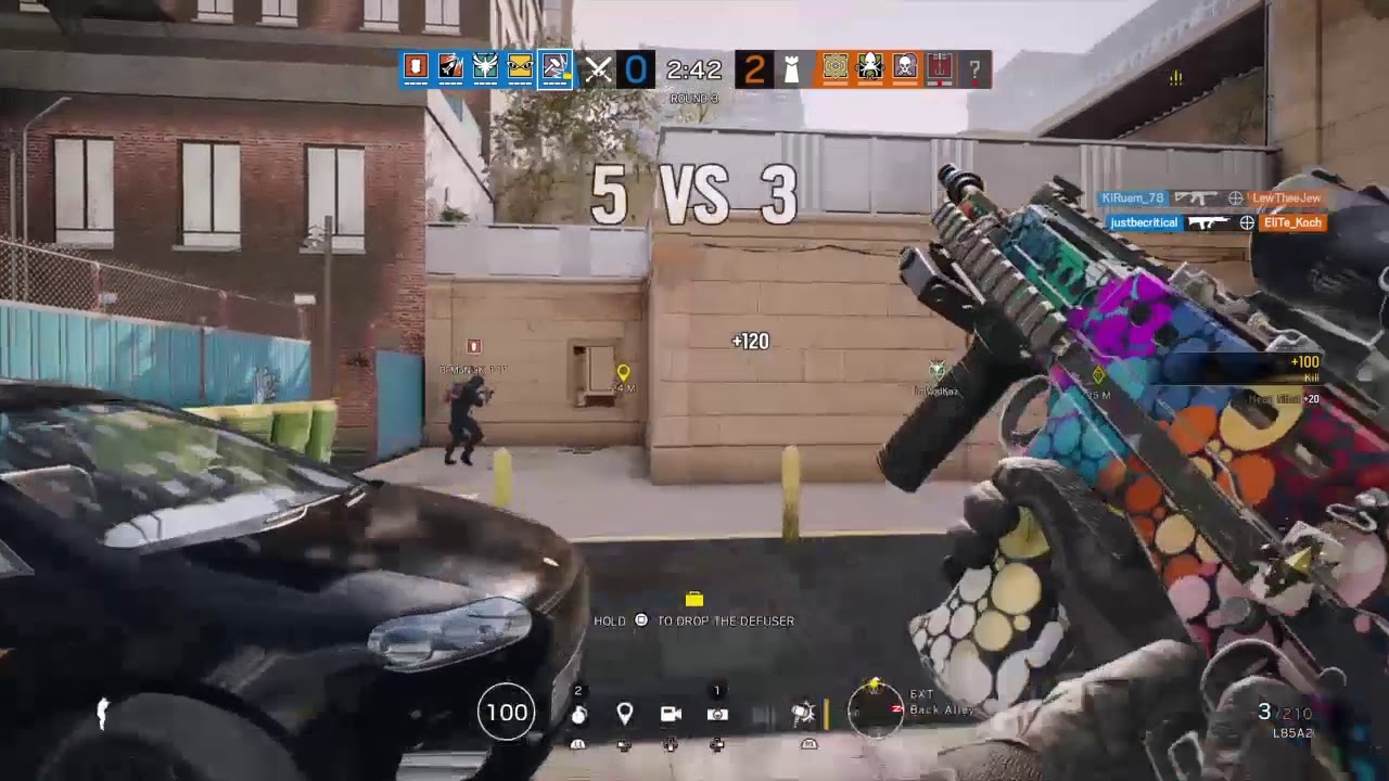 RAINBOW SIX® SIEGE iam critical!! Try hard-_- - YouTube