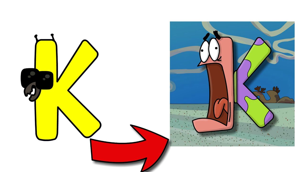 Alphabet lore but they are Patrick Star (H - N) - YouTube
