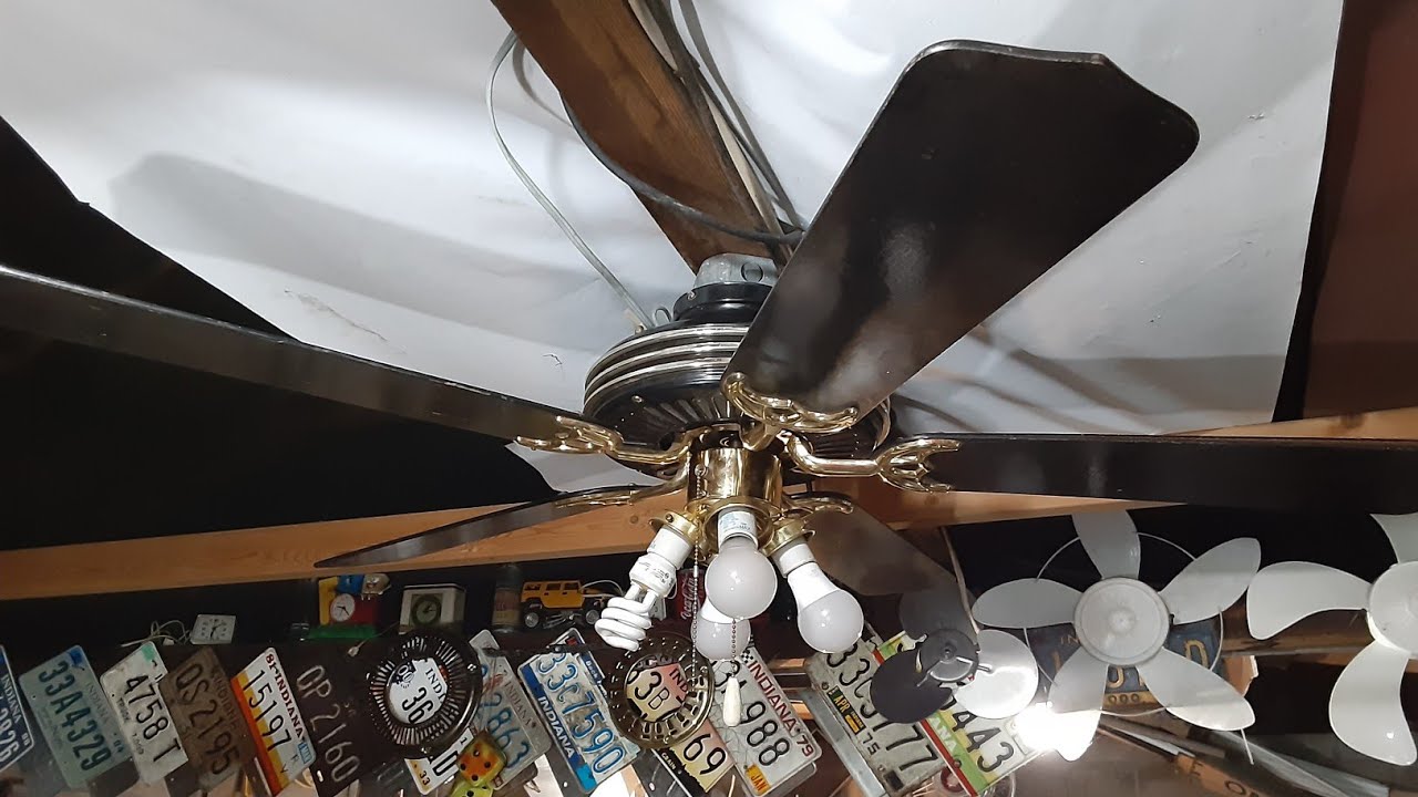 Encon Art Deco 52" ceiling fan - YouTube