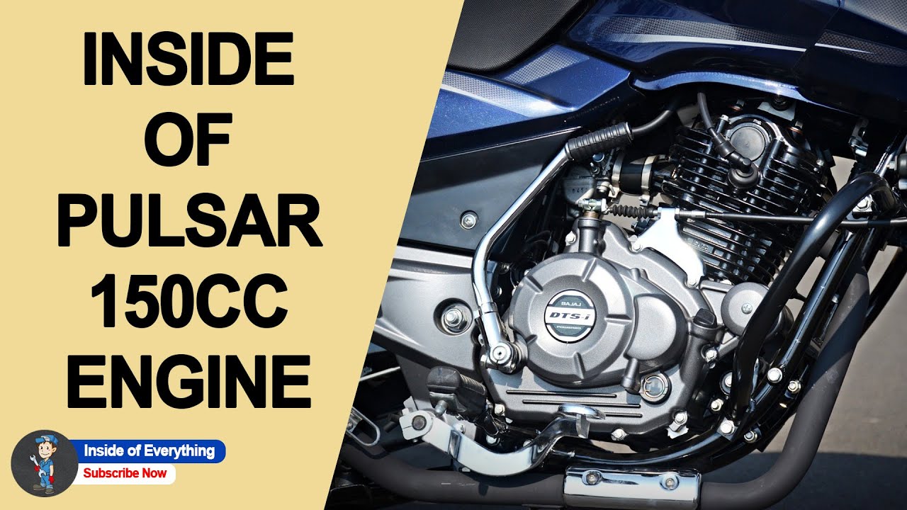 Inside of Bajaj Pulsar 150cc Engine | Disassembling Pulsar 150cc Engine ...