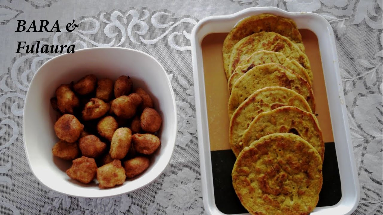 Bara and Fulaura recipe | How to make Bara & Fulaura | Newari Food ...