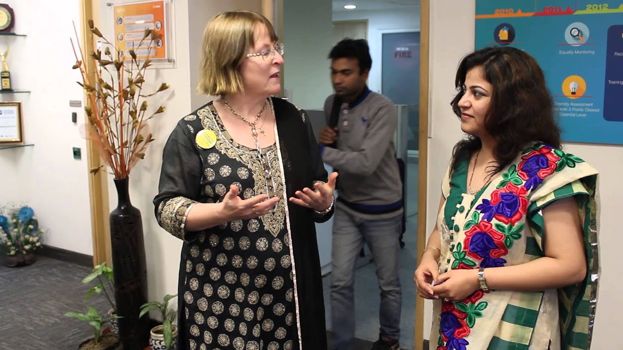 CFO of British Council, Caroline Stockmann's take on Women's Day - YouTube