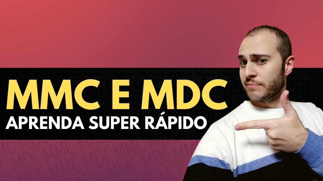 Como calcular MMC e MDC | Rápido e Fácil - YouTube