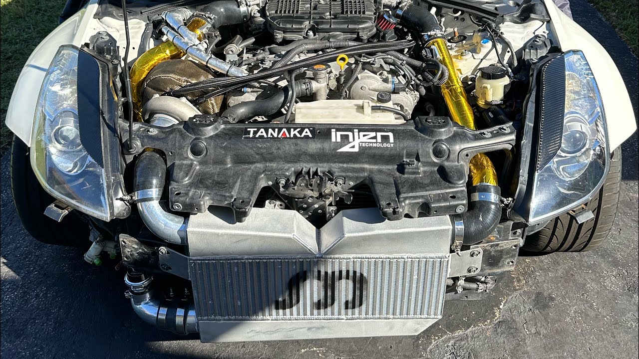 350z Turbo Install Part 5 | (Boost gauge, injectors and more) - YouTube