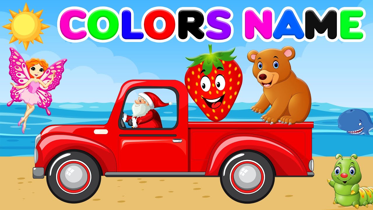 Learn Colors With Objects | Colors With Objects | Names Of Colors ...