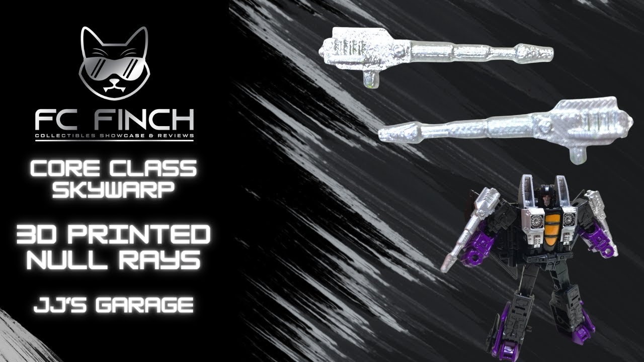 3D PRINTED NULL RAYS FOR CORE CLASS SKYWARP: FINCH REVIEWS - YouTube