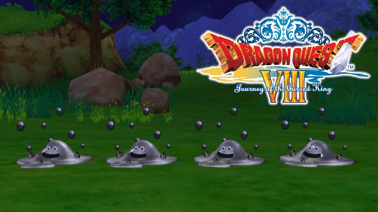 Dragon Quest VIII Randomizer - Liquid Metal Slime hunting. - YouTube