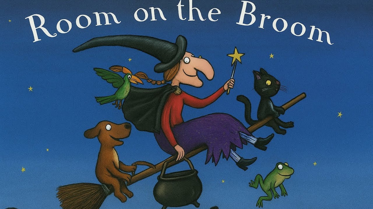 🎵 Room on the Broom | Read-Along Sing-Along Storybook for Kids ...