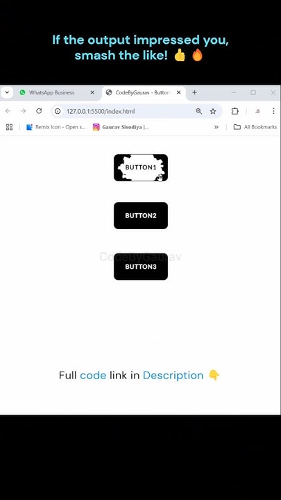 Buttons With Amazing Hover Effects Using Html And Css Webdevelopment