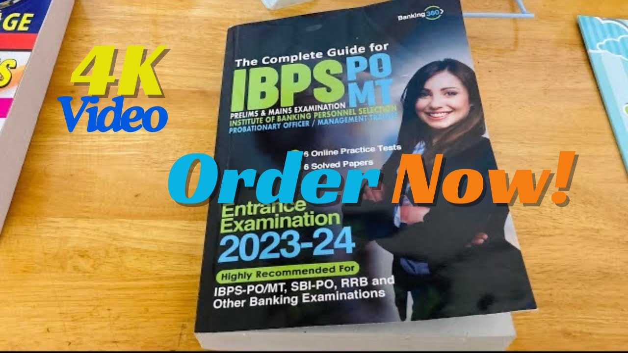 Best Banking IBPS/SBI PO Book for Beginners🔥 - YouTube