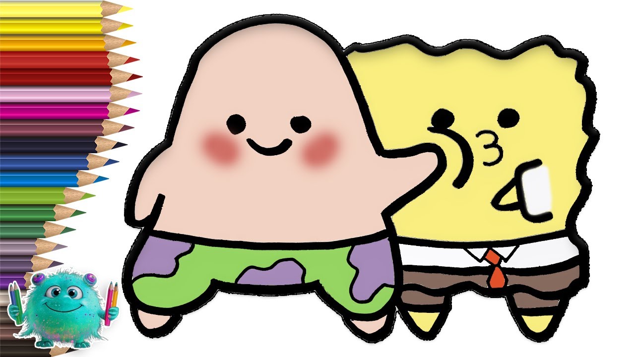 Sünger Bob ve Patrick Çizimi How to Draw Sponge Bob #spongebob - YouTube