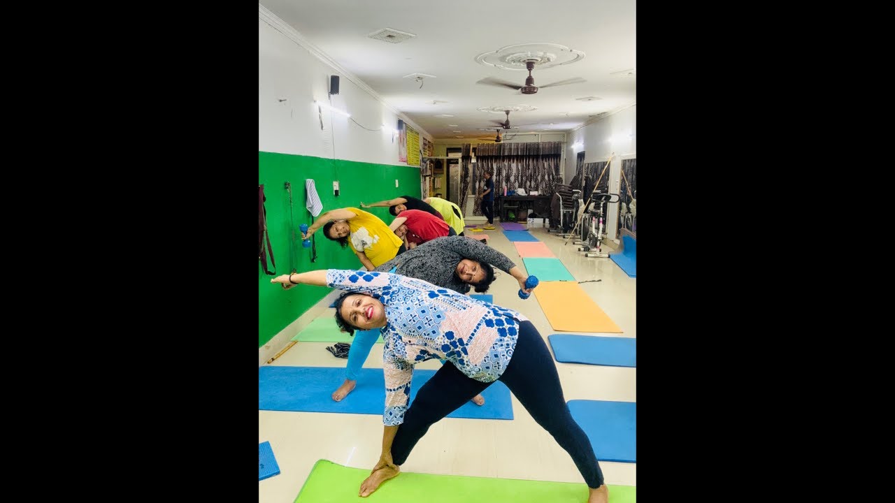 Yoga session for full body fat loss with Dr. Sandhya - YouTube