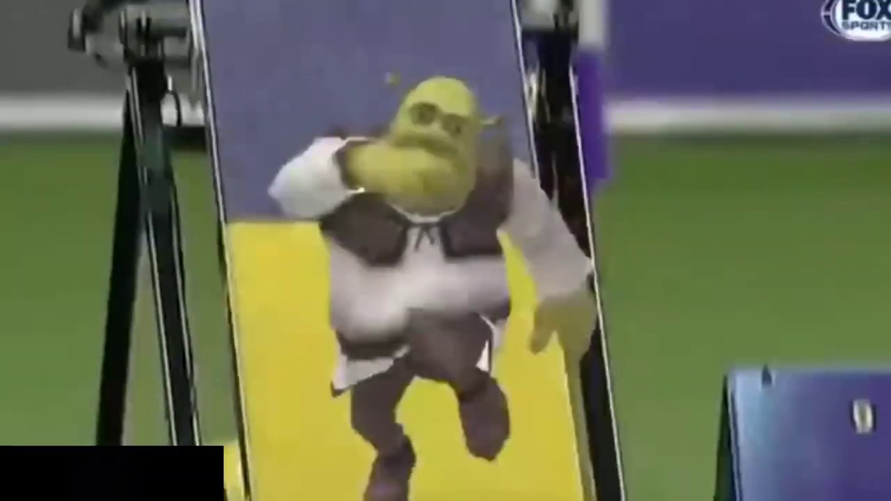 Athletic shrek - YouTube