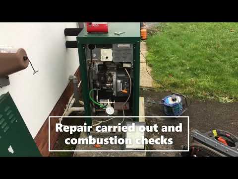 Firebird Oil Boiler Fault Finding - YouTube