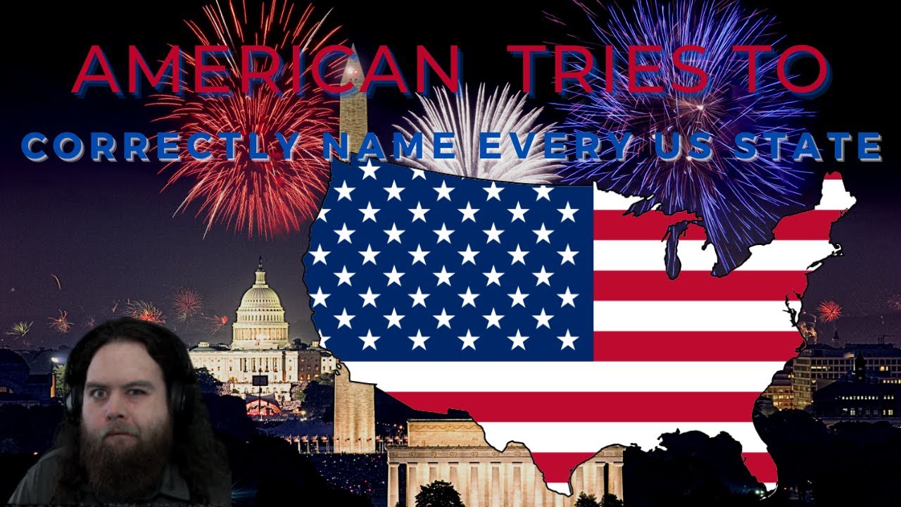 Can This American Name Every State Correctly? - YouTube