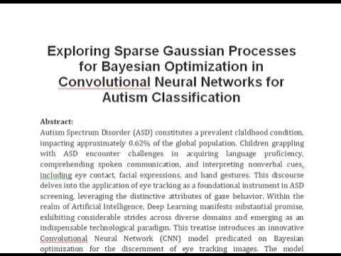 Exploring Sparse Gaussian Processes for Bayesian Optimization in Convolutional Neural Networks ...