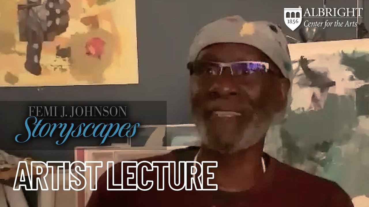 "Femi Johnson: Story Scapes" Artist Lecture 2023 - YouTube