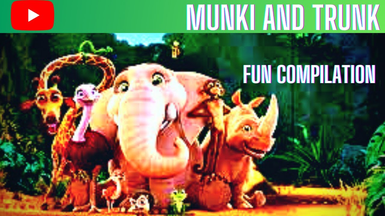 Munki and Trunk 1 |Fun Compilation | Kids Animation 2022 | - YouTube