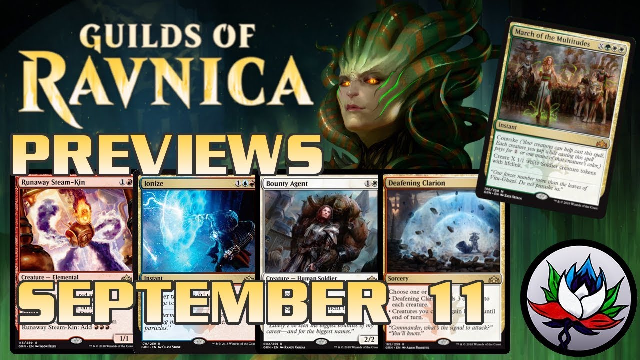 Guilds of Ravnica Spoilers: Ionize, Deafening Clarion, Guild Summit ...